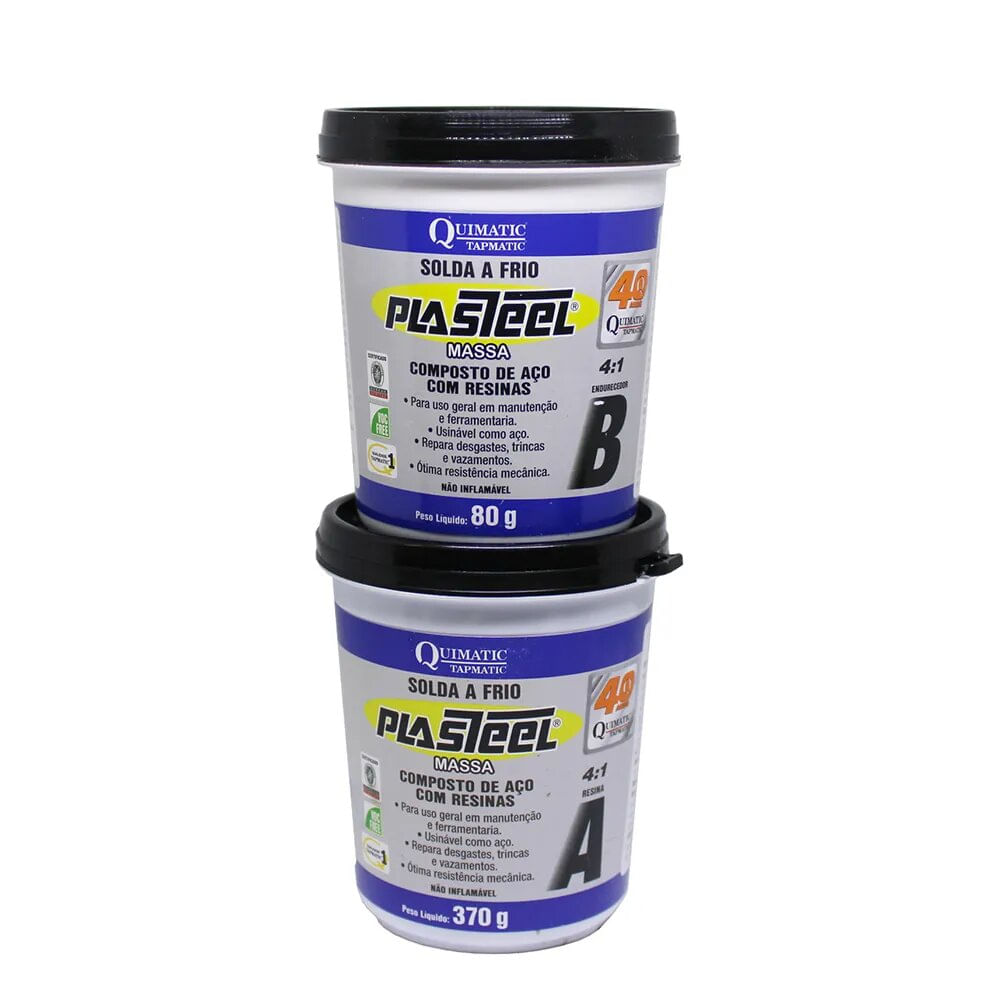 Plasteel Massa 4:1 450g - Resseg
