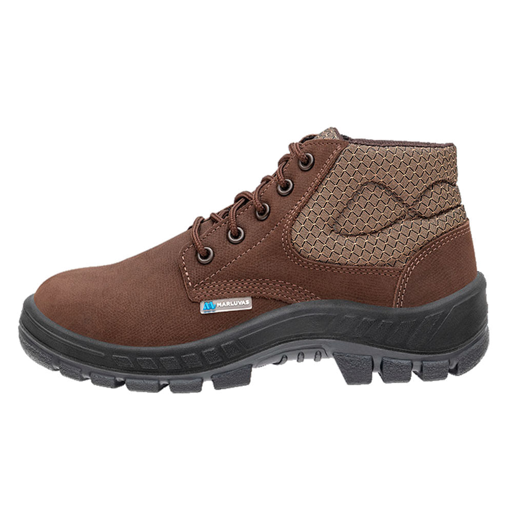 Botina 50b26-CB-BP-E Nubuck Marrom Marluvas - Resseg
