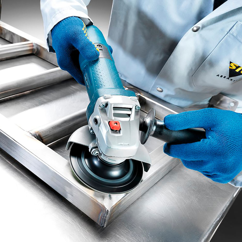 Prato para Lixadeira Excêntrica Bosch; macio 150mm - Resseg